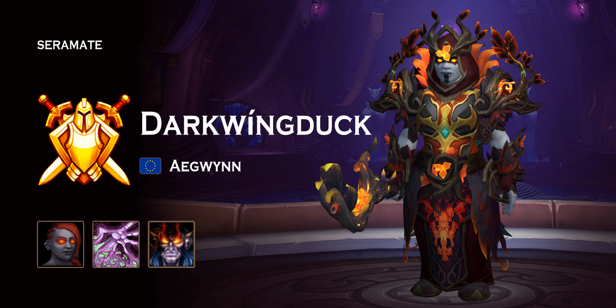 Darkwíngduck @ Aegwynn (EU) · Seramate · WoW PvP Leaderboards, Arena ...