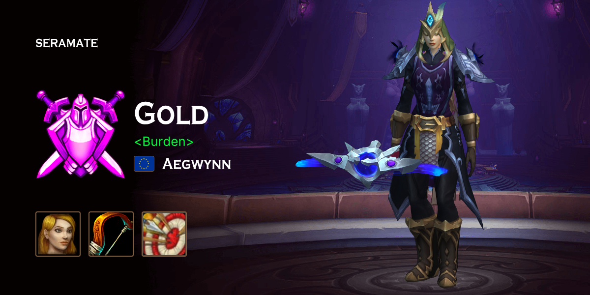 Gold @ Aegwynn (EU) · Seramate · WoW PvP Leaderboards, Arena Activity ...