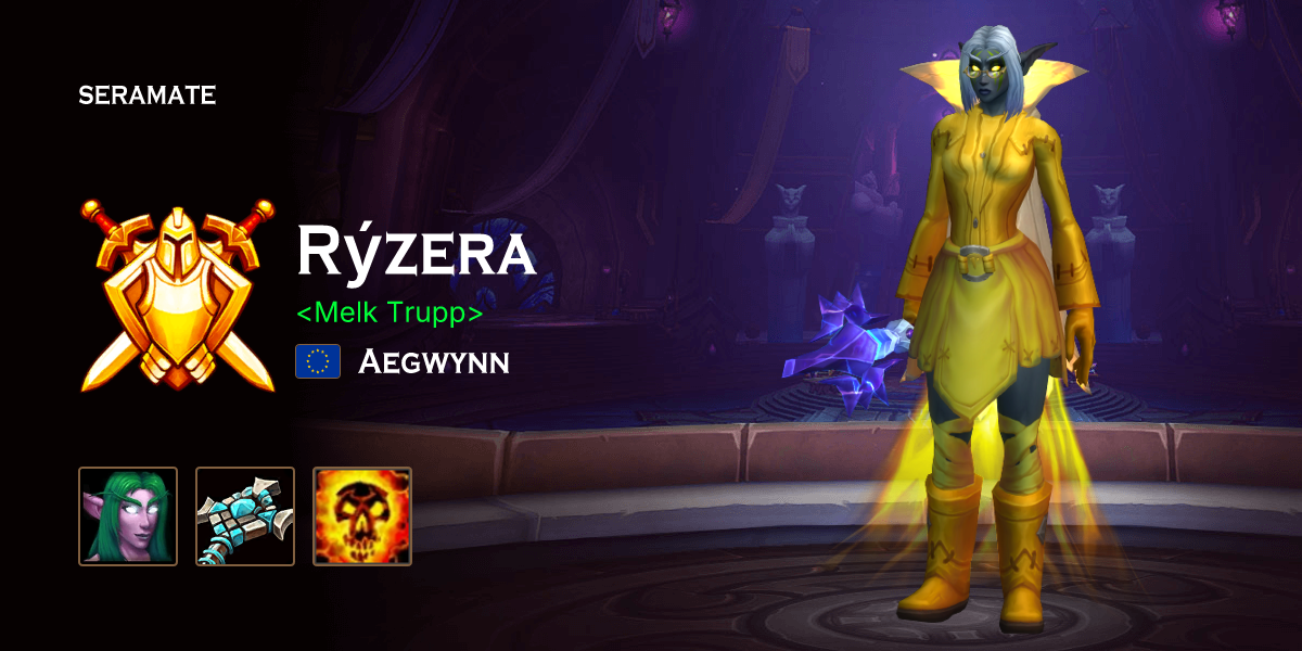Rýzera @ Aegwynn (EU) · Seramate · WoW PvP Leaderboards, Arena Activity ...
