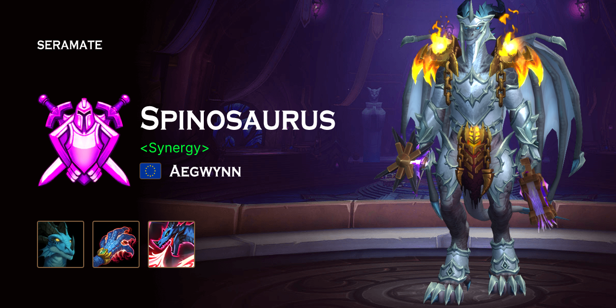 Spinosaurus @ Aegwynn (EU) · Seramate · WoW PvP Leaderboards, Arena ...