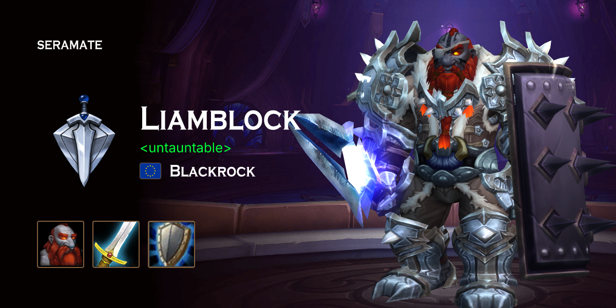 Liamblock @ Blackrock (EU) · Seramate · WoW PvP Leaderboards, Arena ...