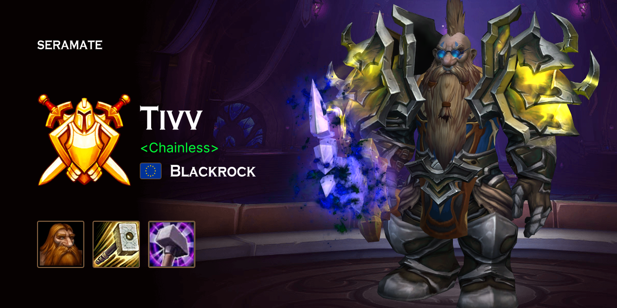 Tivv @ Blackrock (EU) · Seramate · WoW PvP Leaderboards, Arena Activity ...