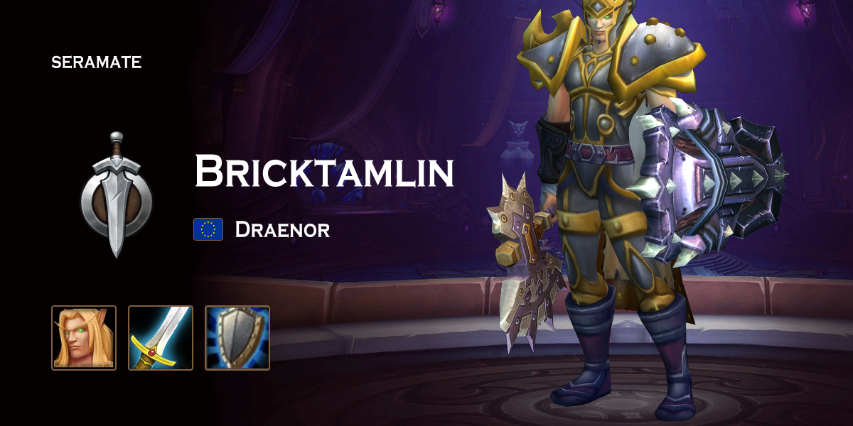 Bricktamlin @ Draenor (EU) · Seramate · WoW PvP Leaderboards, Arena ...