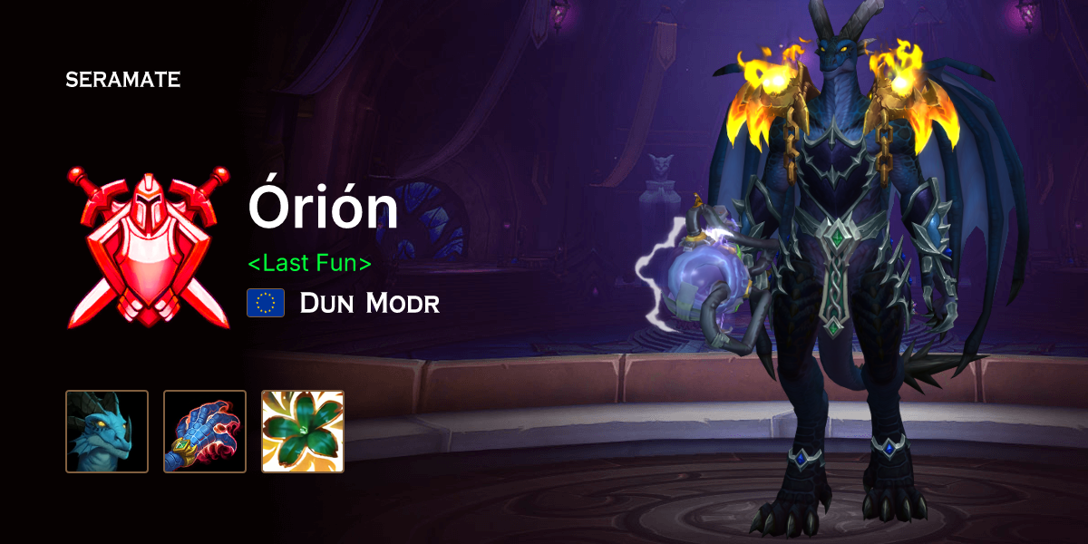 Órión @ Dun Modr (EU) · Seramate · WoW PvP Leaderboards, Arena Activity ...