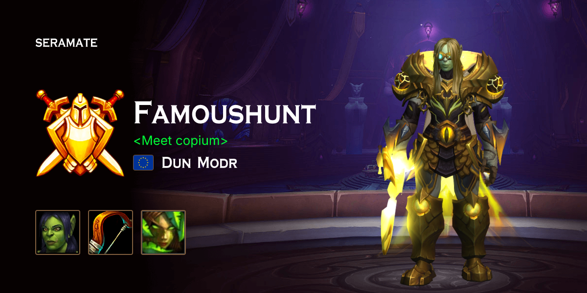 Famoushunt @ Dun Modr (EU) · Seramate · WoW PvP Leaderboards, Arena ...