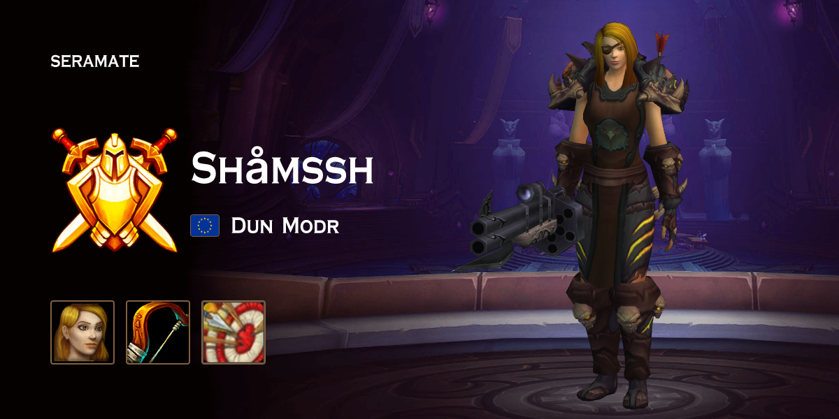 Shåmssh @ Dun Modr (EU) · Seramate · WoW PvP Leaderboards, Arena ...