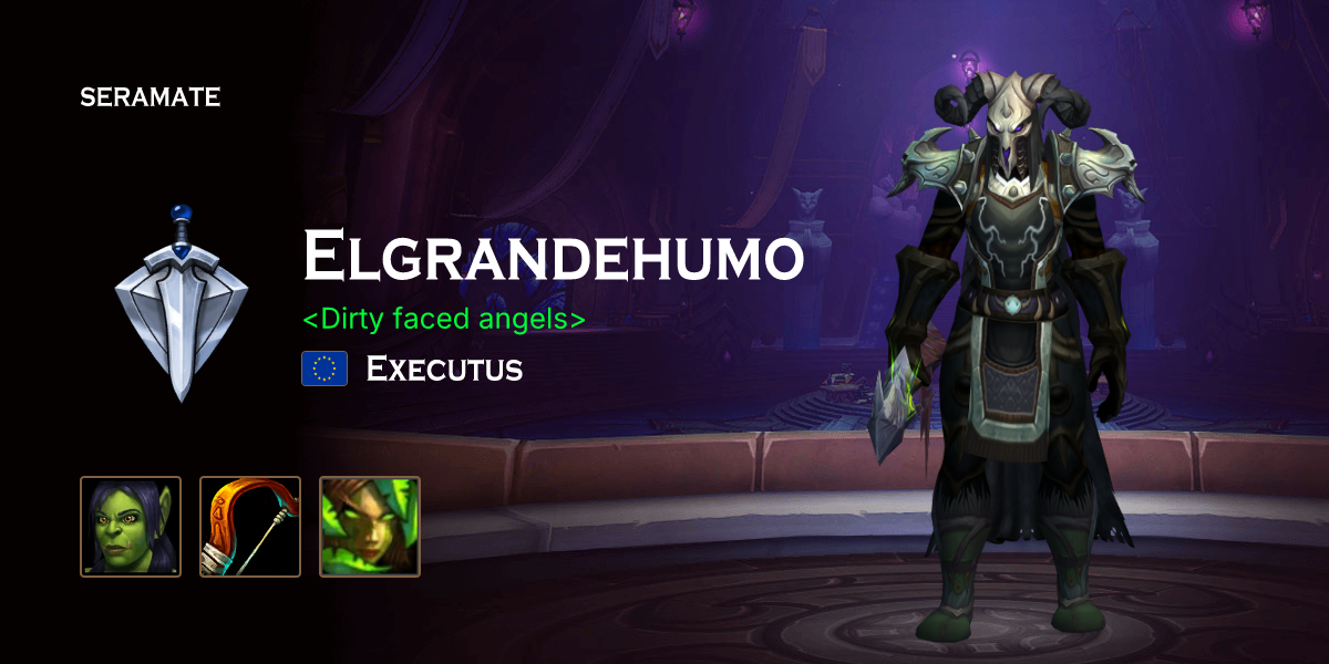 Elgrandehumo @ Executus (EU) · Seramate · WoW PvP Leaderboards, Arena ...
