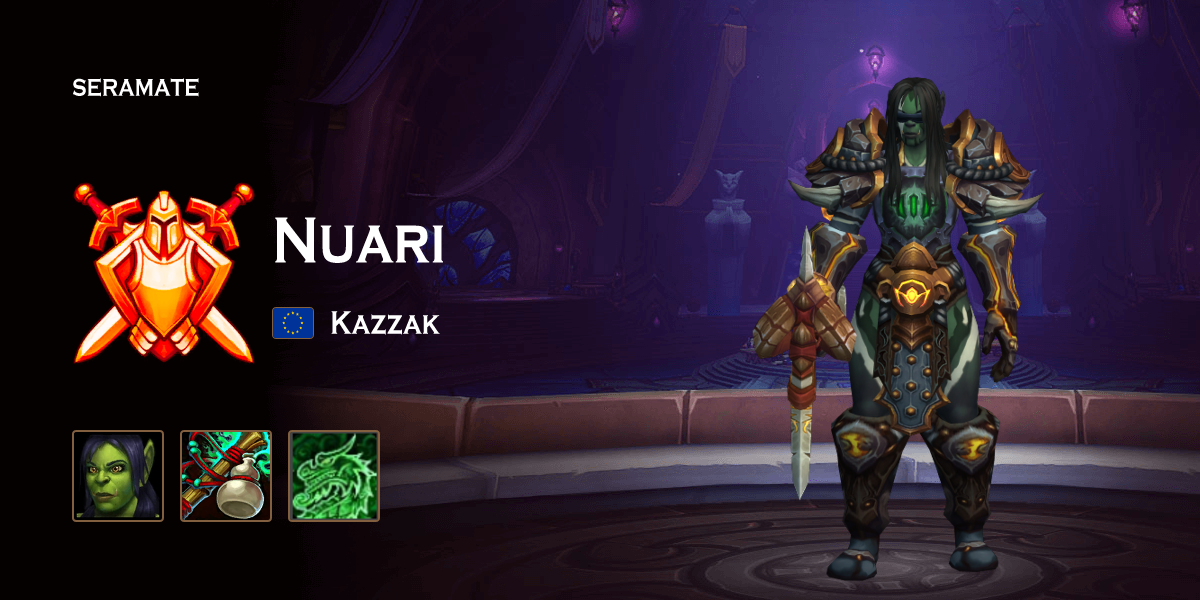 Nuari @ Kazzak (EU) · Seramate · WoW PvP Leaderboards, Arena Activity ...