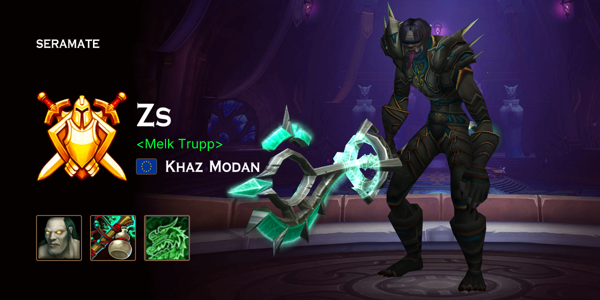 Zs @ Khaz Modan (EU) · Seramate · WoW PvP Leaderboards, Arena Activity ...