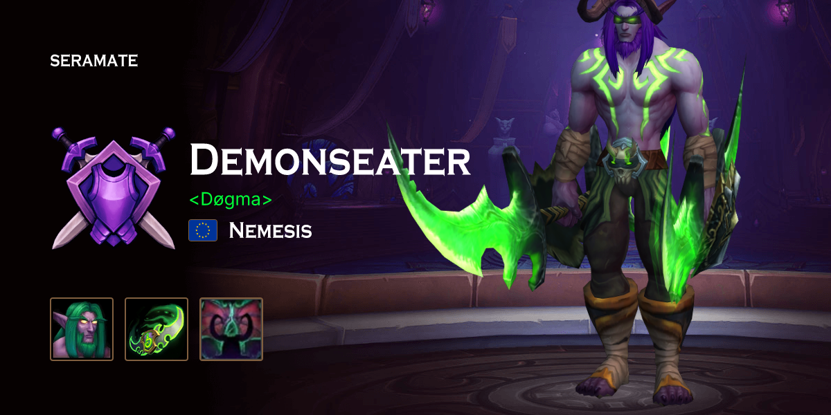 Demonseater @ Nemesis (EU) · Seramate · WoW PvP Leaderboards, Arena ...
