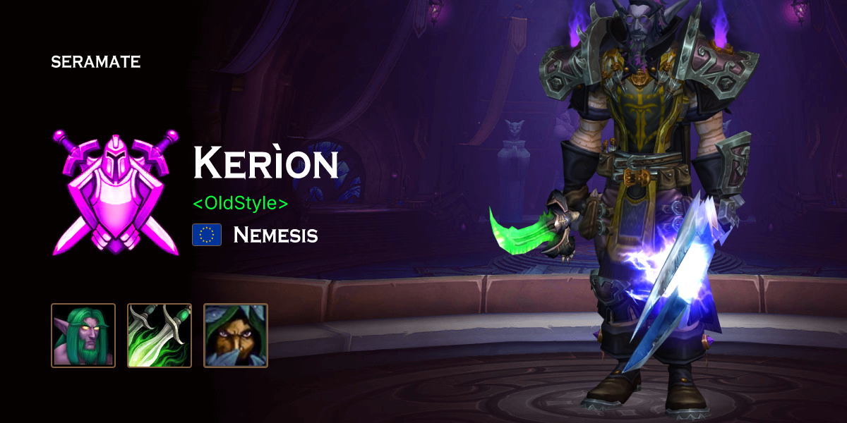 Kerìon @ Nemesis (EU) · Seramate · WoW PvP Leaderboards, Arena Activity ...