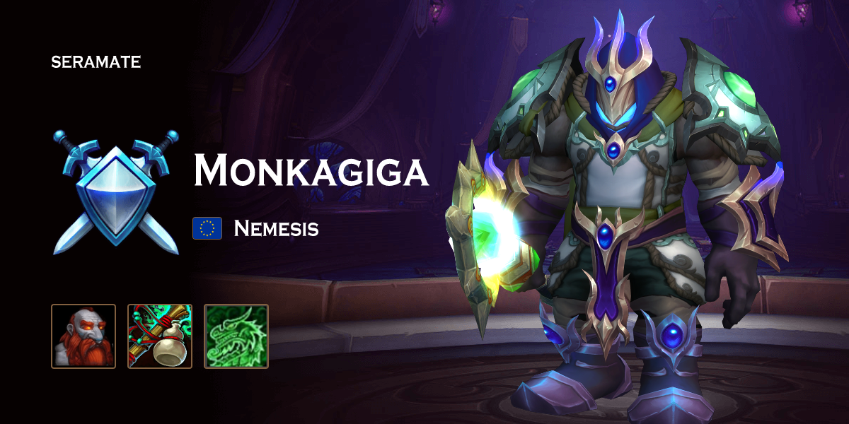 Monkagiga @ Nemesis (EU) · Seramate · WoW PvP Leaderboards, Arena ...
