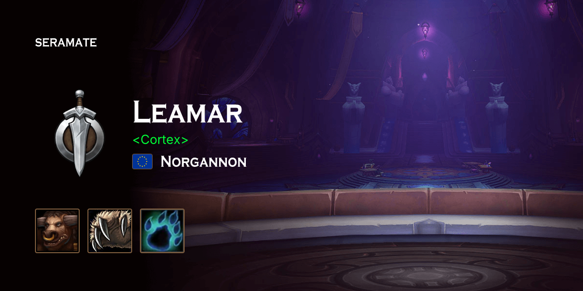 Leamar @ Norgannon (EU) · Seramate · WoW PvP Leaderboards, Arena ...