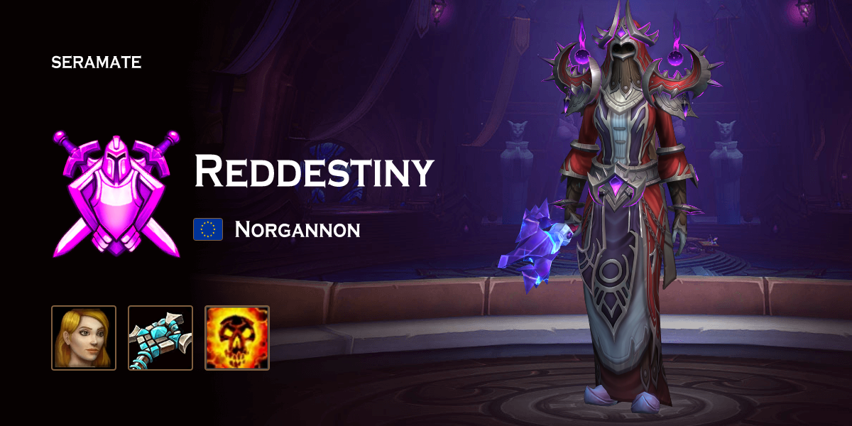 Reddestiny @ Norgannon (EU) · Seramate · WoW PvP Leaderboards, Arena ...