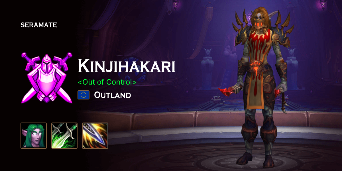 Kinjihakari @ Outland (EU) · Seramate · WoW PvP Leaderboards, Arena ...