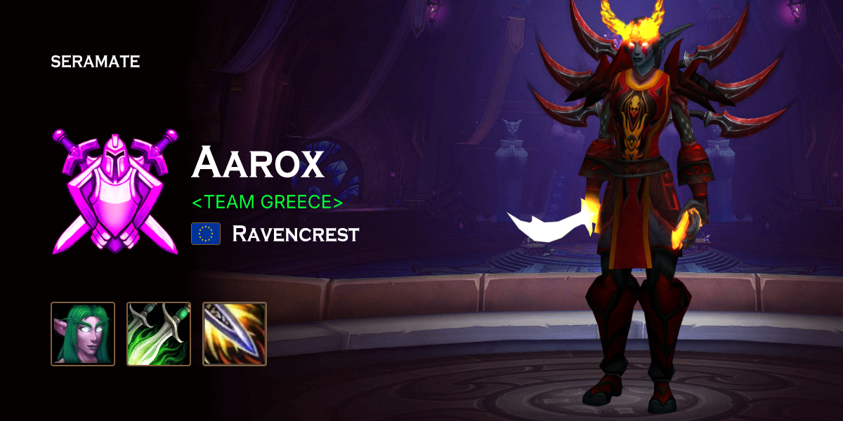 Aarox @ Ravencrest (EU) · Seramate · WoW PvP Leaderboards, Arena ...