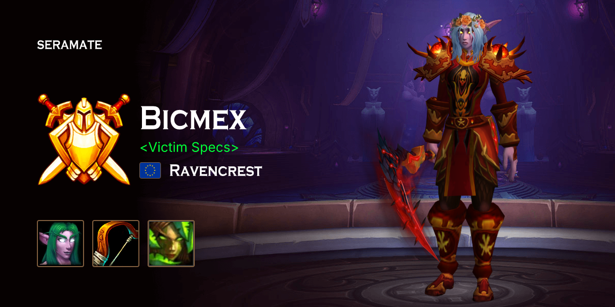 Bicmex @ Ravencrest (EU) · Seramate · WoW PvP Leaderboards, Arena ...