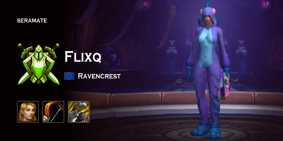 Flixq @ Ravencrest (EU) · Seramate · WoW PvP Leaderboards, Arena ...