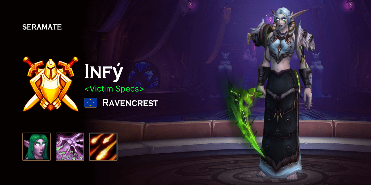 Infý @ Ravencrest (EU) · Seramate · WoW PvP Leaderboards, Arena ...