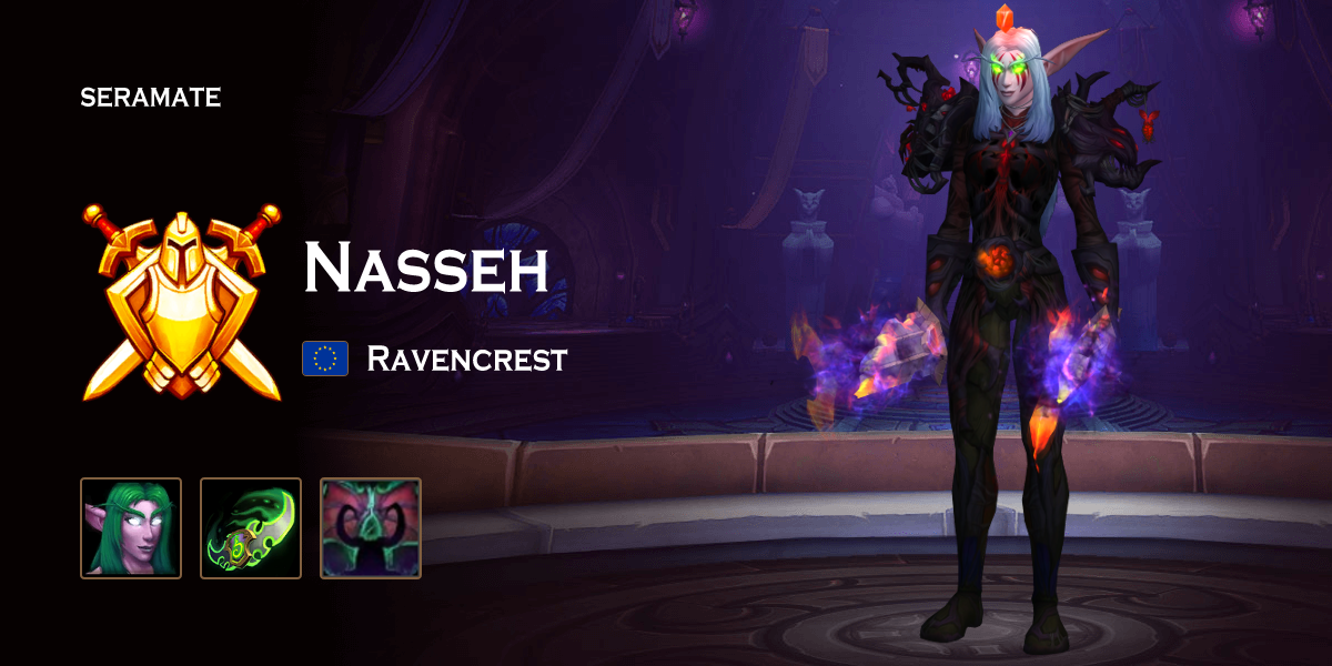 Nasseh @ Ravencrest (EU) · Seramate · WoW PvP Leaderboards, Arena ...