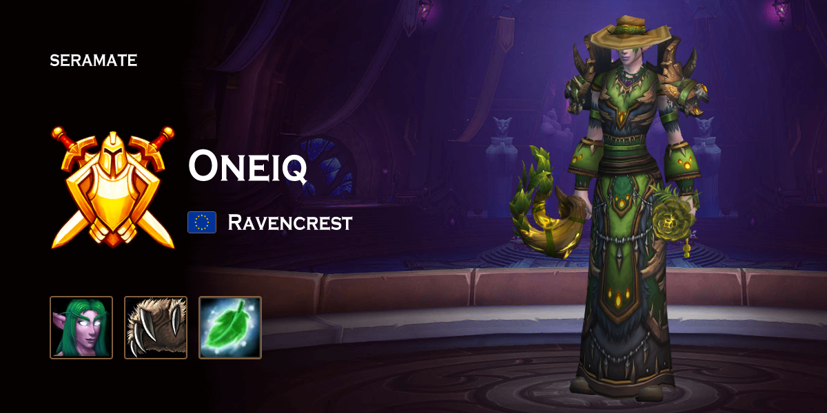 Oneiq @ Ravencrest (EU) · Seramate · WoW PvP Leaderboards, Arena ...