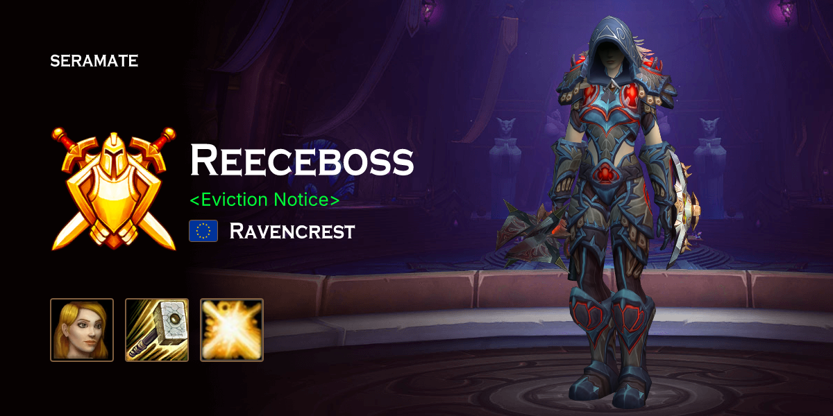 Reeceboss @ Ravencrest (EU) · Seramate · WoW PvP Leaderboards, Arena ...