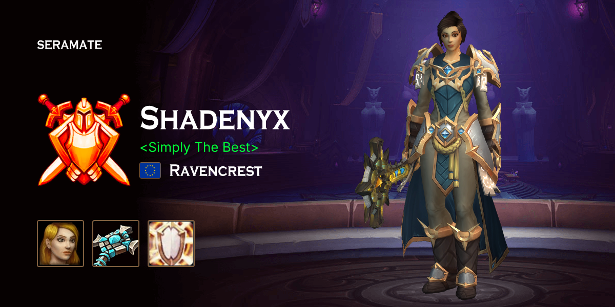 Shadenyx @ Ravencrest (EU) · Seramate · WoW PvP Leaderboards, Arena ...