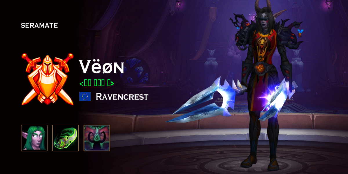Vëøn @ Ravencrest (EU) · Seramate · WoW PvP Leaderboards, Arena ...