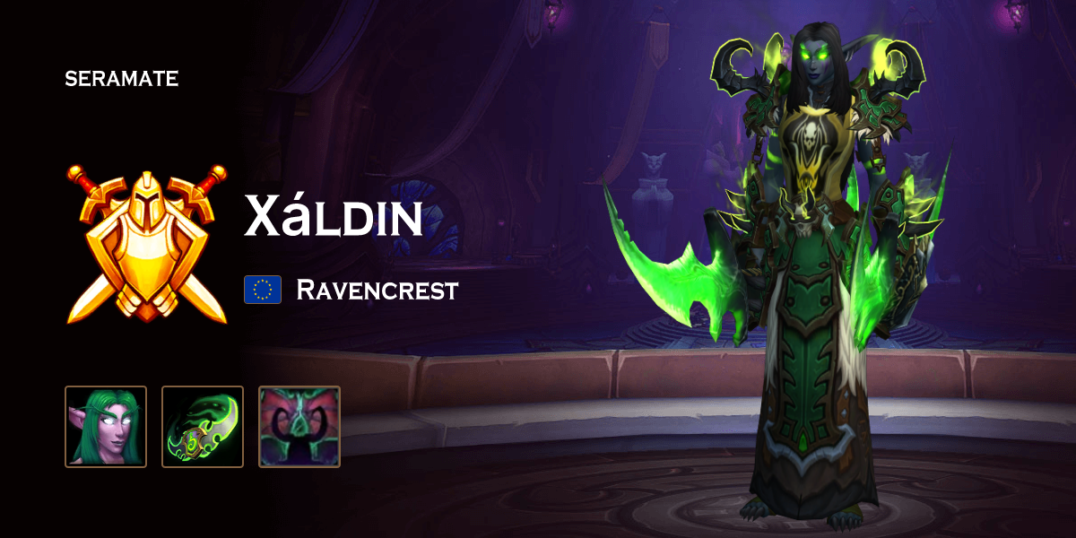 Xáldin @ Ravencrest (EU) · Seramate · WoW PvP Leaderboards, Arena ...