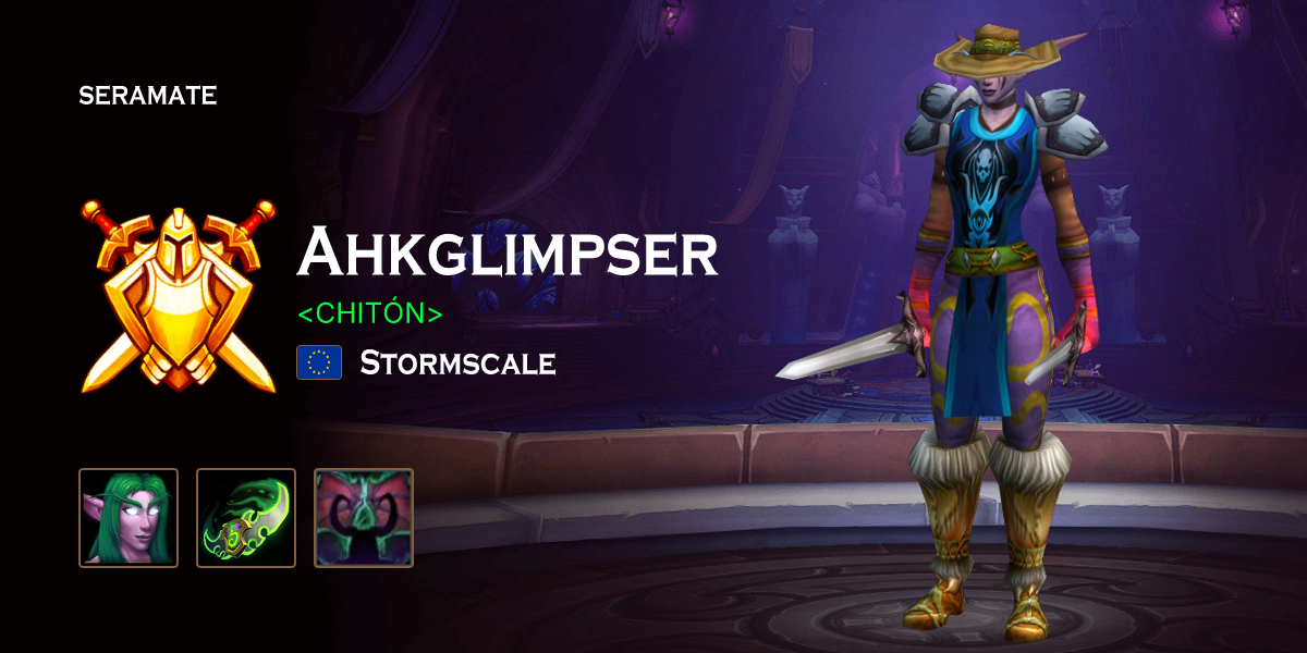 Ahkglimpser @ Stormscale (EU) · Seramate · WoW PvP Leaderboards, Arena ...