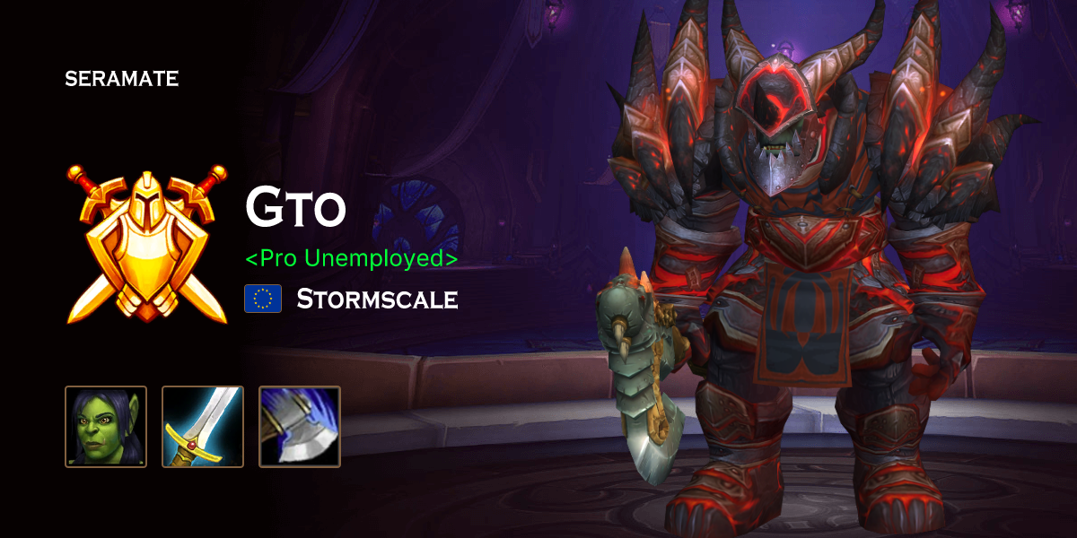 Gto @ Stormscale (EU) · Seramate · WoW PvP Leaderboards, Arena Activity ...