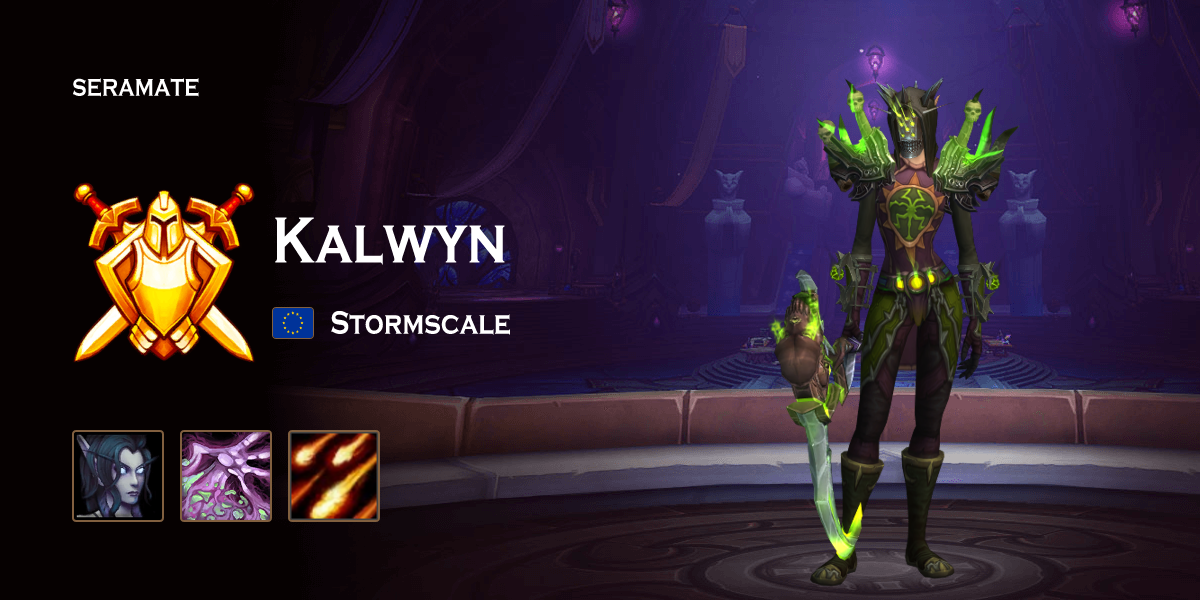 Kalwyn @ Stormscale (EU) · Seramate · WoW PvP Leaderboards, Arena ...