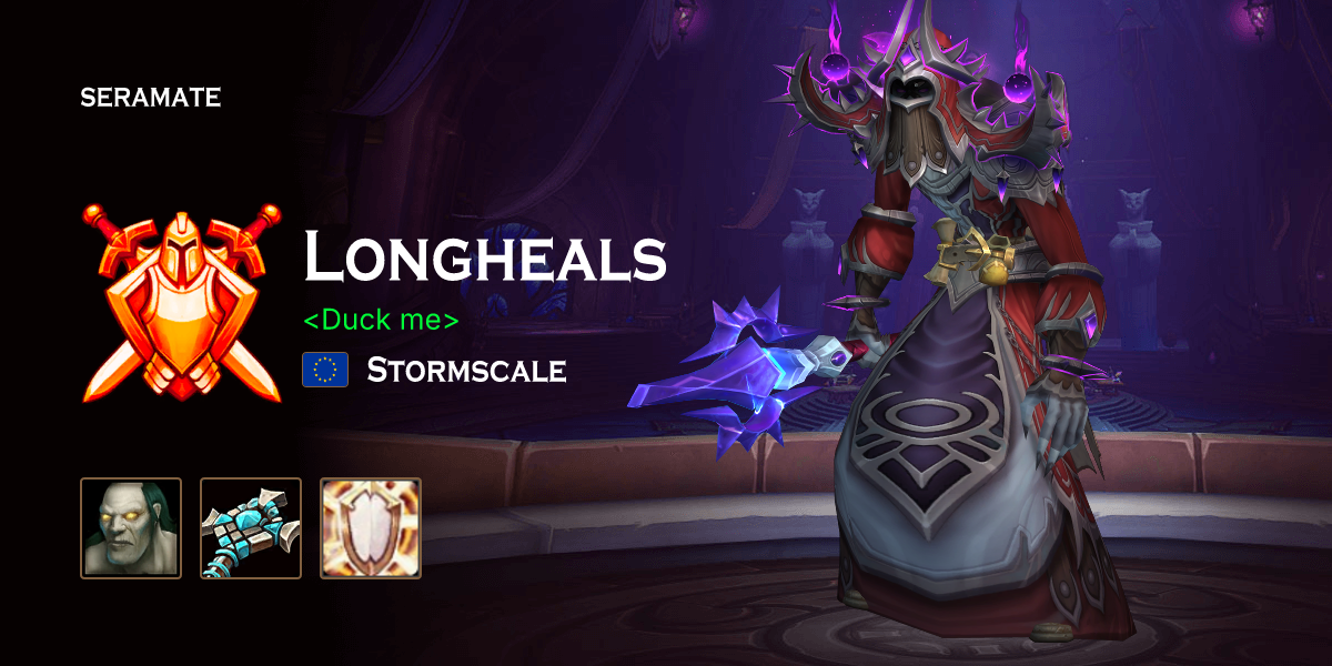 Longheals @ Stormscale (EU) · Seramate · WoW PvP Leaderboards, Arena ...