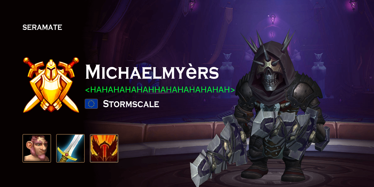 Michaelmyèrs @ Stormscale (EU) · Seramate · WoW PvP Leaderboards, Arena ...