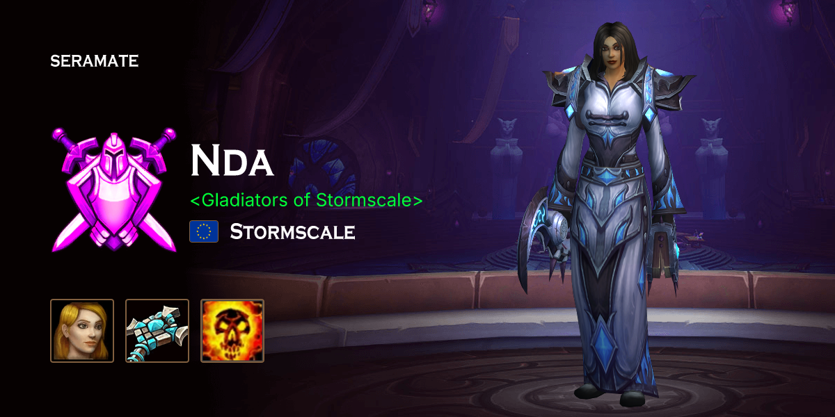 Nda @ Stormscale (EU) · Seramate · WoW PvP Leaderboards, Arena Activity ...