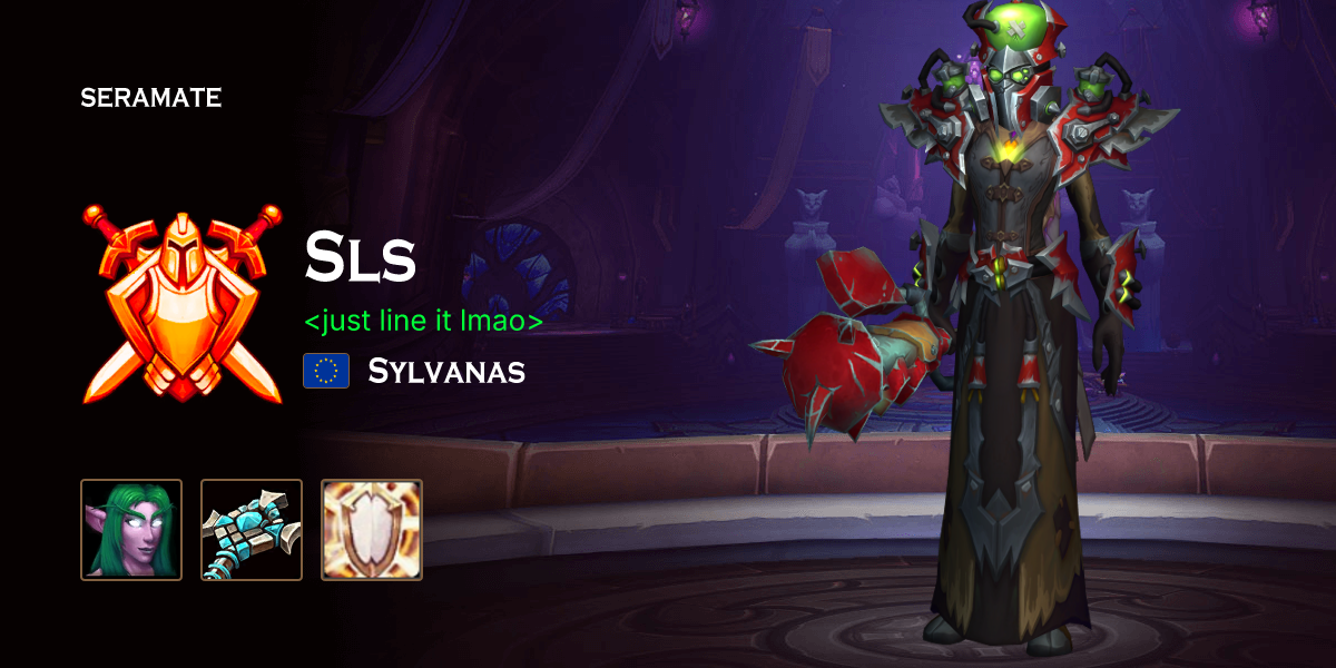 Sls @ Sylvanas (EU) · Seramate · WoW PvP Leaderboards, Arena Activity ...