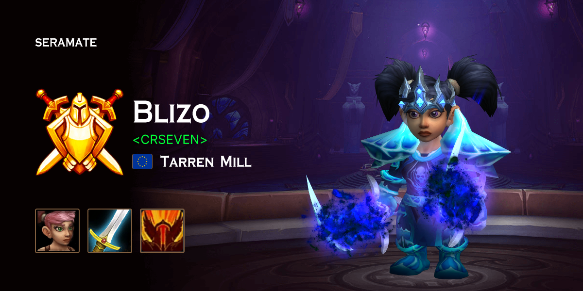 Blizo @ Tarren Mill (EU) · Seramate · WoW PvP Leaderboards, Arena ...