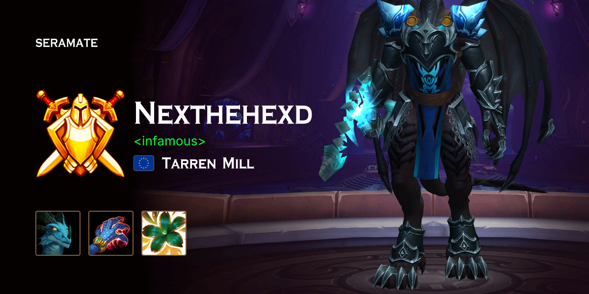 Nexthehexd @ Tarren Mill (EU) · Seramate · WoW PvP Leaderboards, Arena ...