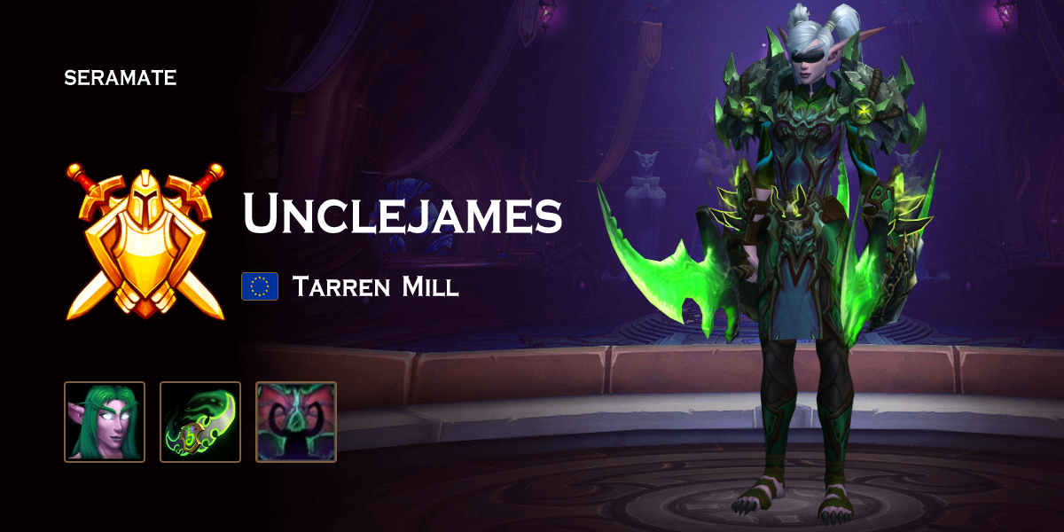 Unclejames @ Tarren Mill (EU) · Seramate · WoW PvP Leaderboards, Arena ...