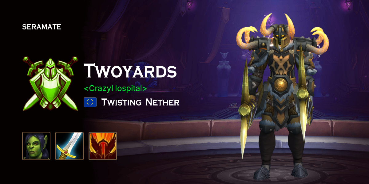 Twoyards @ Twisting Nether (EU) · Seramate · WoW PvP Leaderboards ...