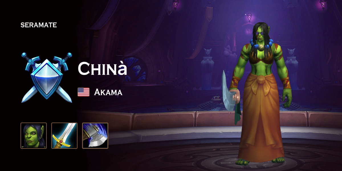 Chinà @ Akama (US) · Seramate · WoW PvP Leaderboards, Arena Activity ...