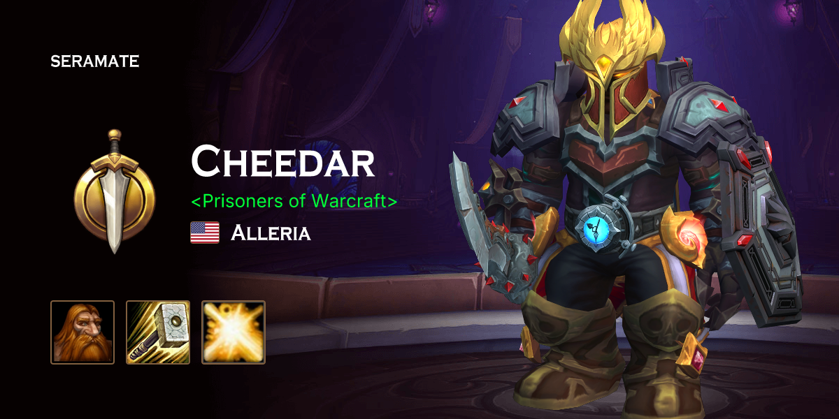 Cheedar @ Alleria (US) · Seramate · WoW PvP Leaderboards, Arena ...