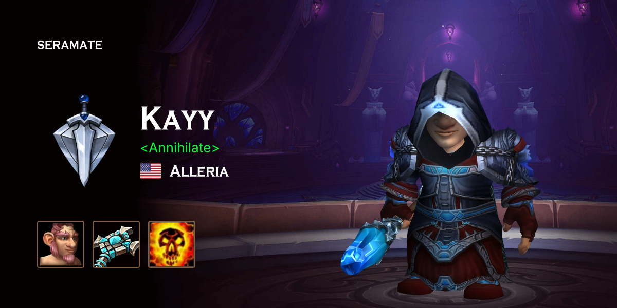 Kayy @ Alleria (US) · Seramate · WoW PvP Leaderboards, Arena Activity ...