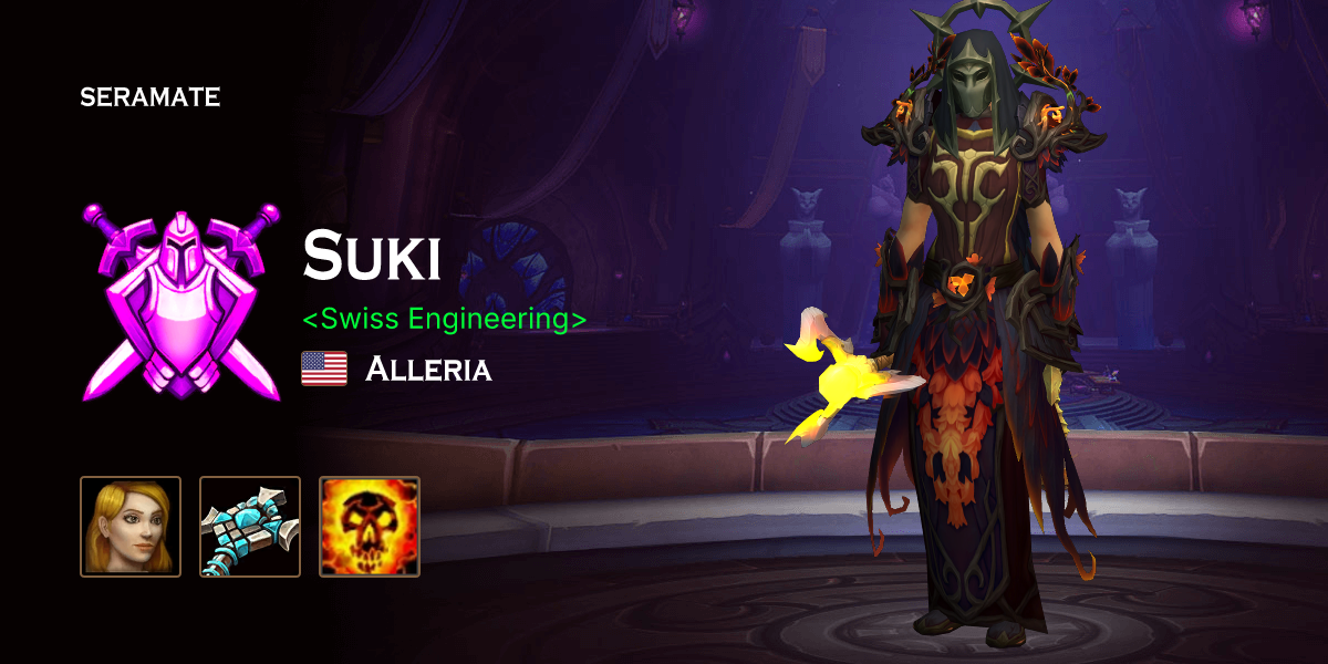 Suki @ Alleria (US) · Seramate · WoW PvP Leaderboards, Arena Activity ...