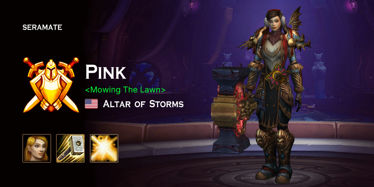 Pink @ Altar of Storms (US) · Seramate · WoW PvP Leaderboards, Arena ...