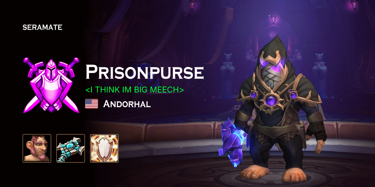 Prisonpurse @ Andorhal (US) · Seramate · WoW PvP Leaderboards, Arena ...