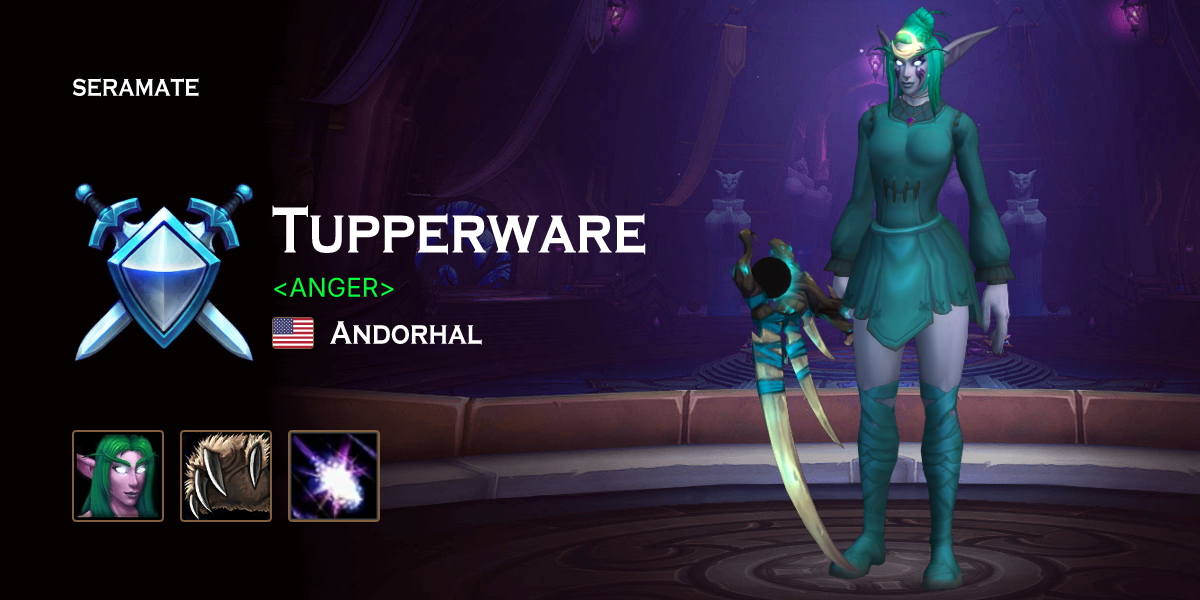 Tupperware @ Andorhal (US) · Seramate · WoW PvP Leaderboards, Arena ...