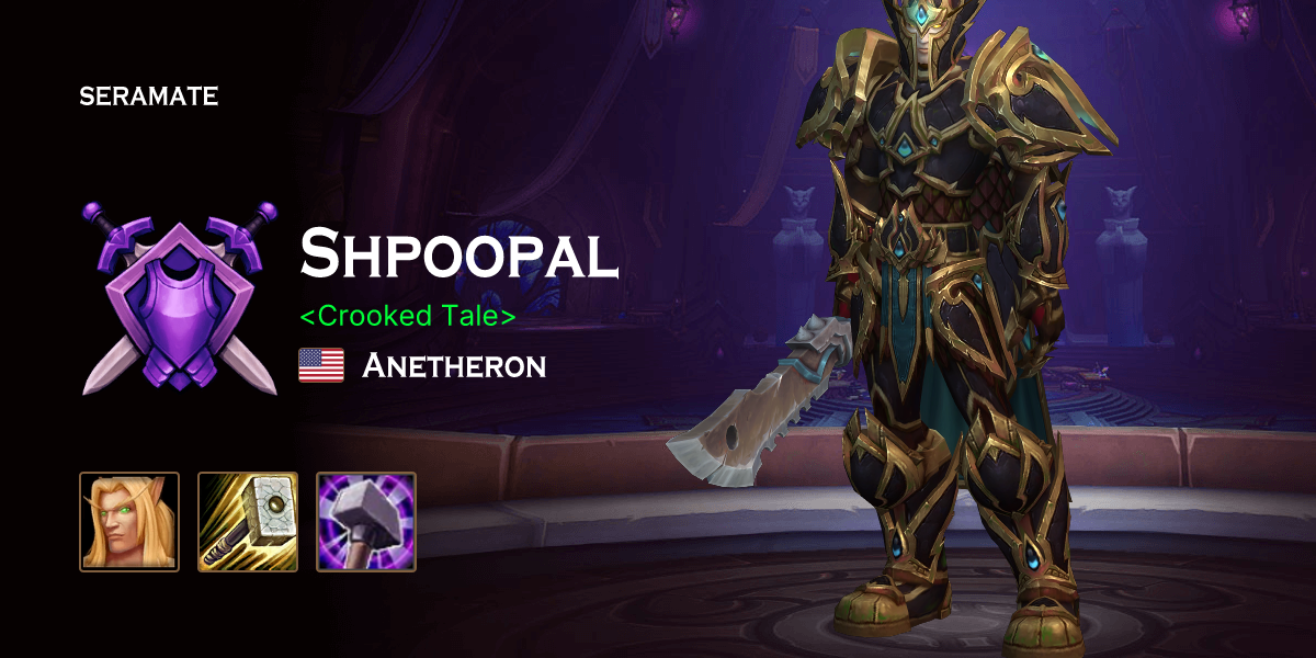 Shpoopal @ Anetheron (US) · Seramate · WoW PvP Leaderboards, Arena ...