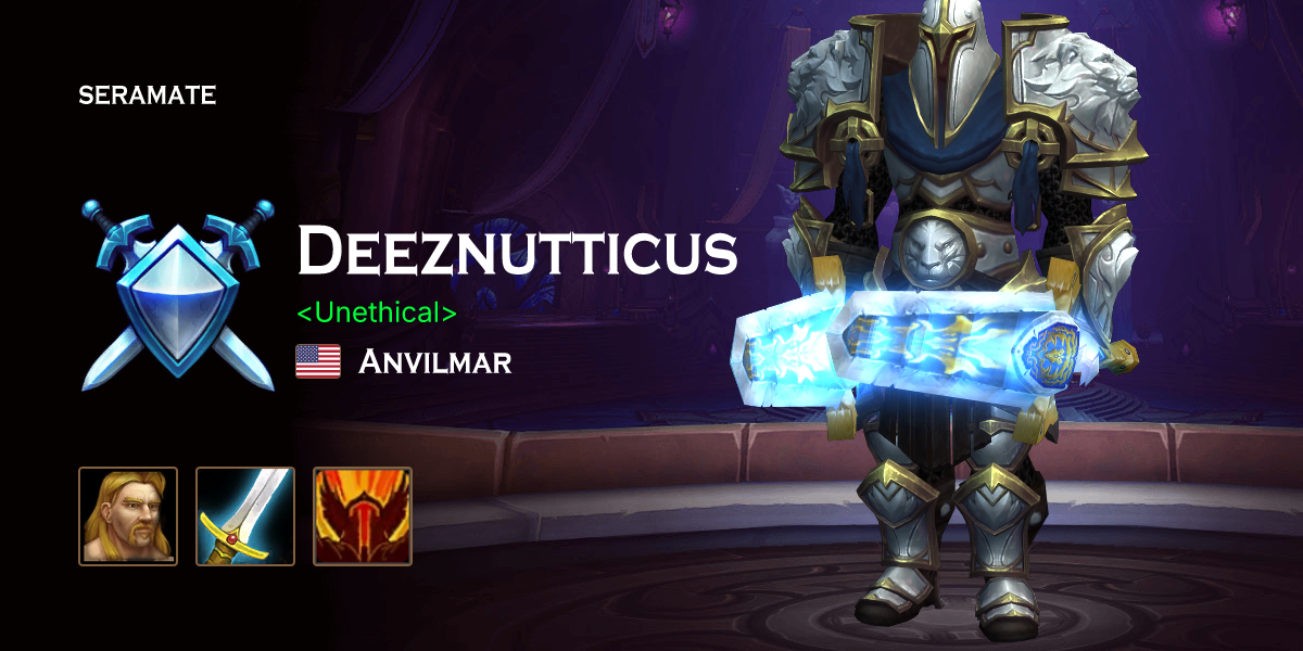 Deeznutticus @ Anvilmar (US) · Seramate · WoW PvP Leaderboards, Arena ...