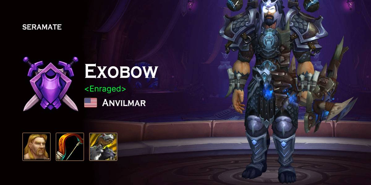 Exobow @ Anvilmar (US) · Seramate · WoW PvP Leaderboards, Arena ...